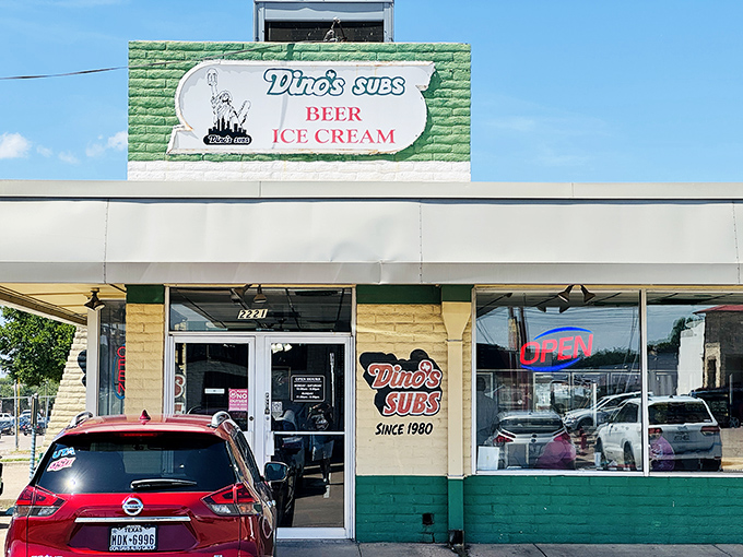 The simple storefront promises honest sandwiches made with old-school care and precision.