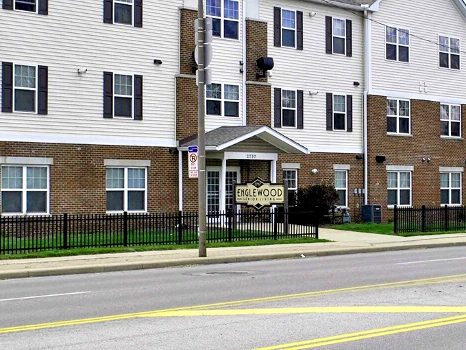 Brick buildings that whisper "stability" louder than your old bank account ever did.