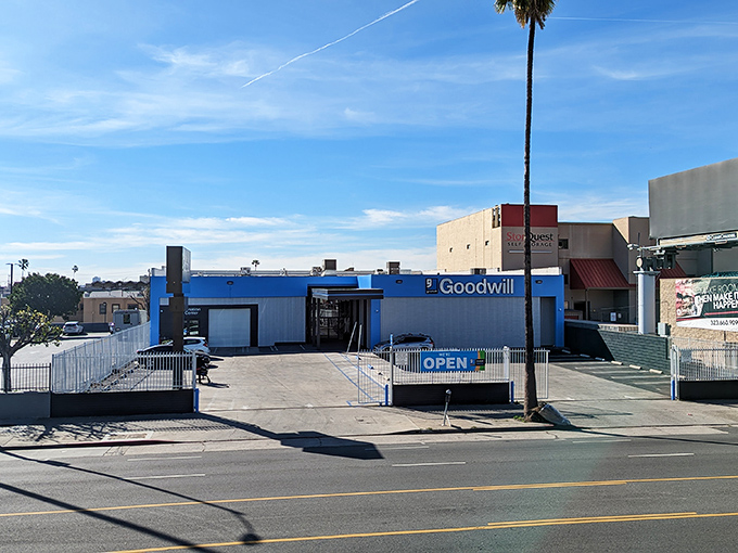 Goodwill Southern California welcomes shoppers with open doors and open possibilities. Your next favorite outfit is probably hiding inside.