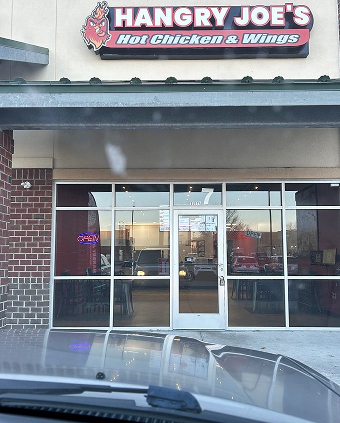 The clean lines of Hangry Joe's belie the beautiful chaos that awaits inside &ndash; spicy chicken that demands both respect and napkins.