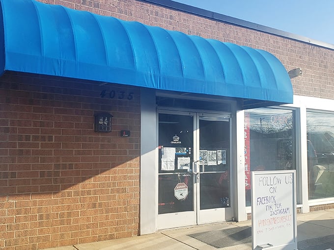 Hidden Treasures lives up to its name with a storefront that whispers "come inside" while your budget sighs with relief.