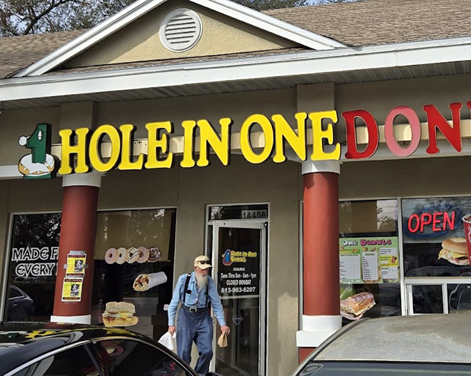 Sometimes the best donuts come from places where locals gather and everyone knows your usual order.