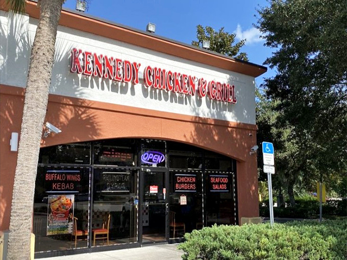 That welcoming entrance promises chicken adventures beyond your typical fast-food experience - and delivers completely.