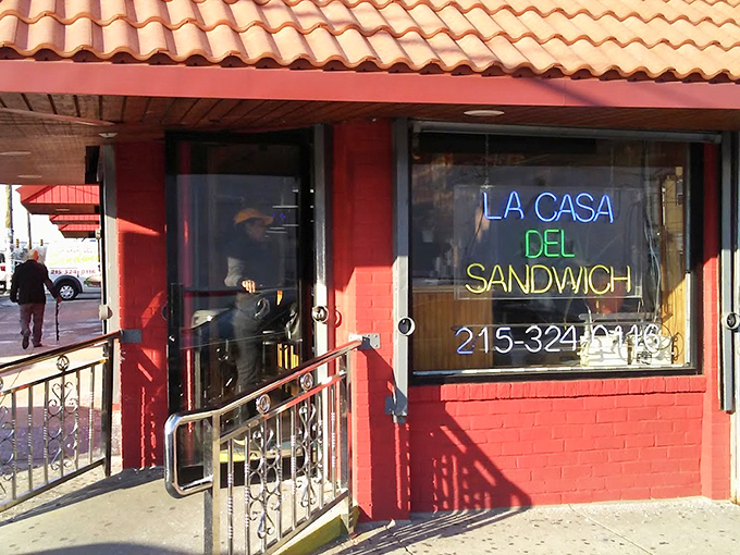 That bright red exterior promises flavors as bold and exciting as the colorful paint job itself.