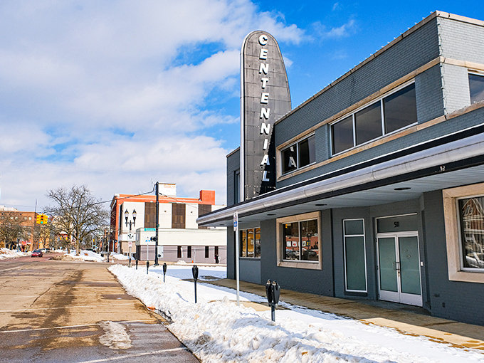 The Centennial Theater stands as proof that culture and entertainment thrive in Michigan's heartland.