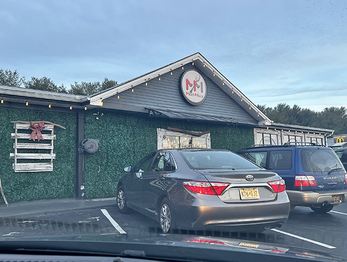 When a restaurant covers itself in artificial grass, you know the burgers inside are anything but ordinary.