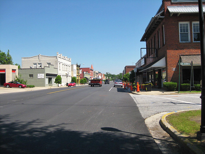 In sunny Marion, you can explore the charming brick storefronts and quiet streets that make this town feel like home.