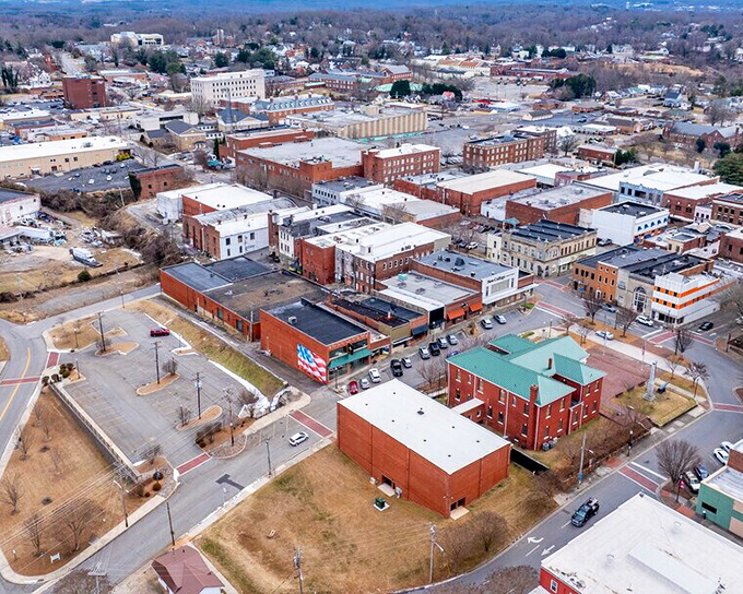 The heart of Martinsville beats with brick-and-mortar rhythm, a welcome respite from strip mall America.