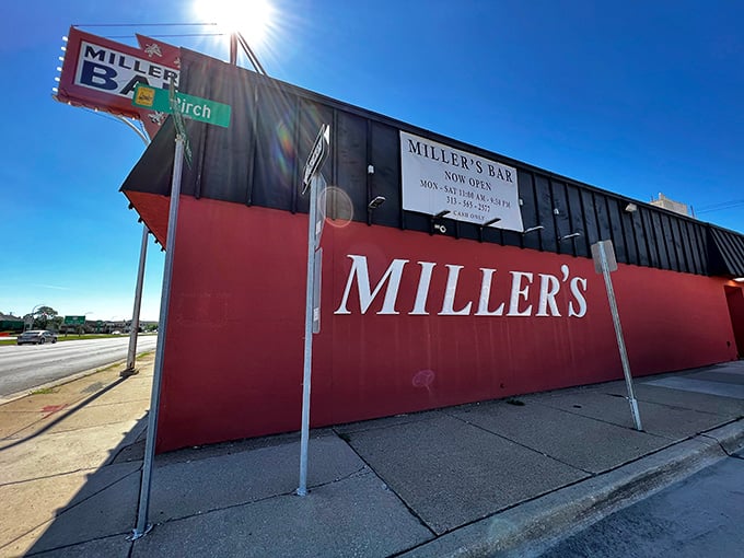 This no-nonsense facade tells you everything: we're here to make great burgers, period.