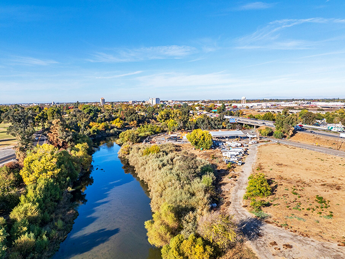 Tree-lined streets and that small-town charm make downtown Modesto feel like Mayberry with better weather. 