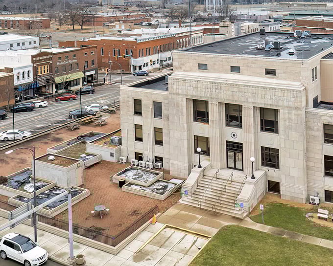 Tree-lined downtown streets where every building has character and every corner holds potential discoveries.