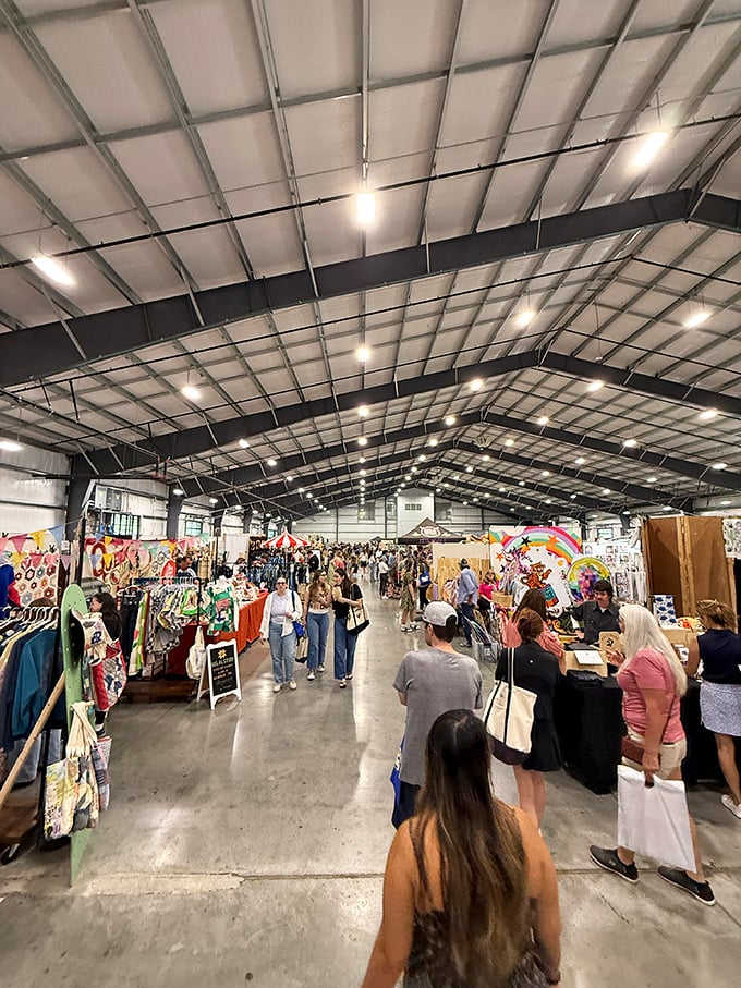 Industrial-sized treasure hunting under one impressive roof - this is how you do flea markets.
