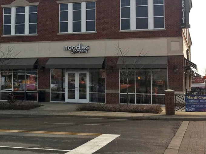 Clean lines and big windows create the perfect backdrop for slurping your way to noodle nirvana without any guilt.