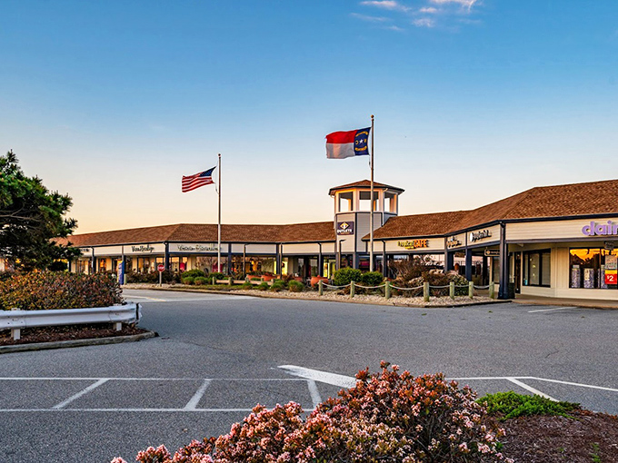 Outer Banks outlet shopping combines patriotic charm with practical deals that make vacation budgets stretch further.