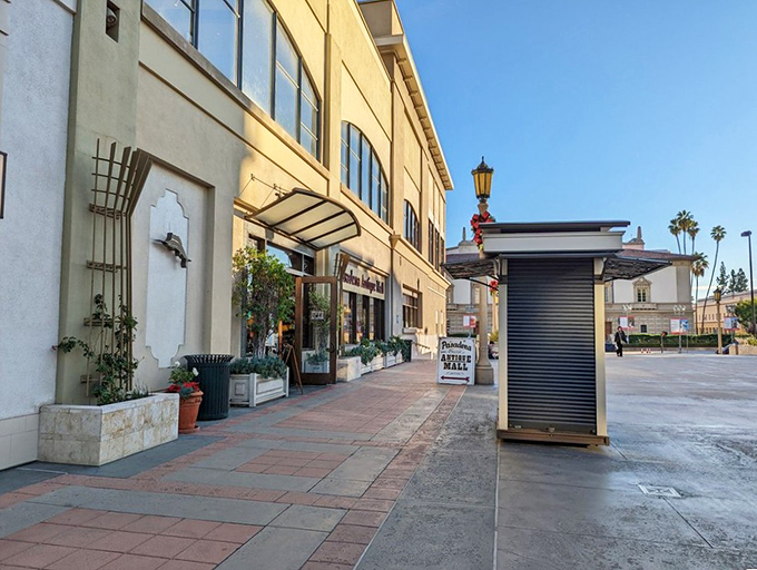 This welcoming storefront promises hours of browsing through carefully curated collections from every era imaginable.