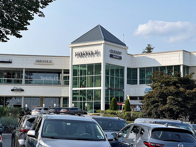 Multiple levels of shopping bliss stretch before you like a retail choose-your-own-adventure book come to life.