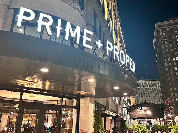 Modern elegance meets Motor City grit - this is how you do upscale dining right.