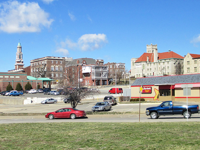 These stately buildings have watched generations pass by, each brick holding countless stories.