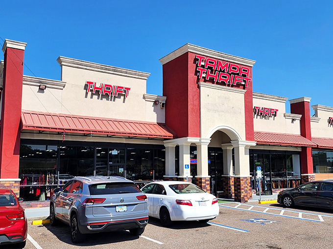 When the storefront looks this good, imagine the treasures waiting inside those glass doors.
