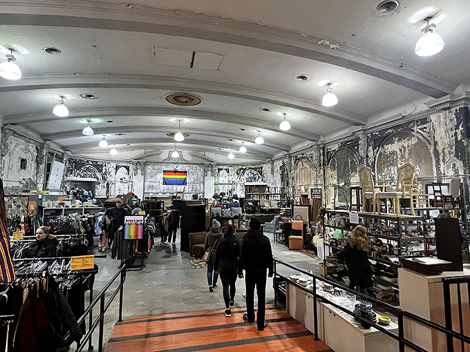 This isn't just shopping, it's an adventure through someone else's carefully curated life stories.