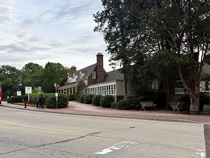 Classic American architecture houses classic American flavors - some traditions never go out of style here.