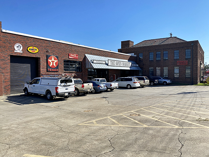 The Open Market combines old-world charm with modern thrifting in downtown Vicksburg's heart.