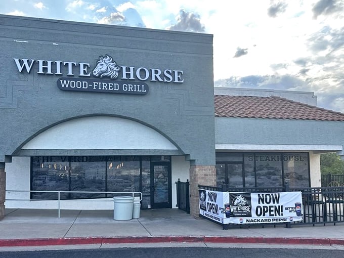 Strip mall location, five-star flavors&mdash;White Horse proves you should never judge a steakhouse by its shopping center cover.