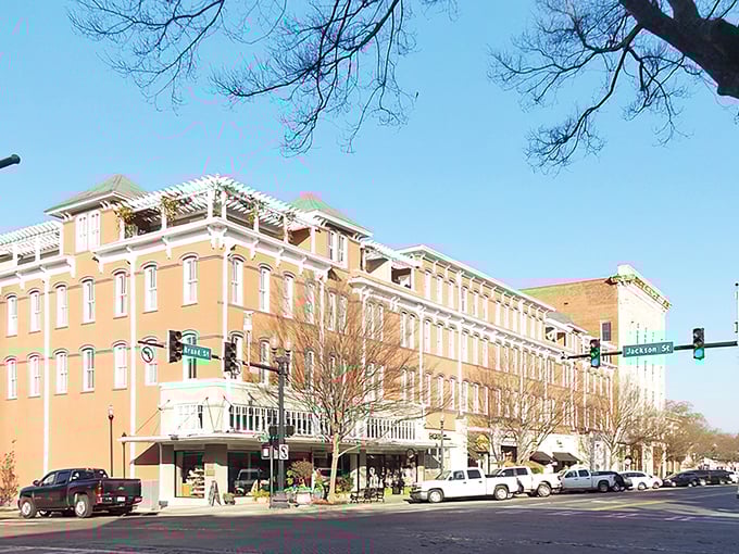 When buildings wear this much character, you can practically hear the stories echoing from within.