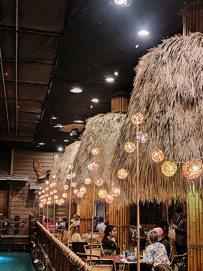 Nothing beats authentic Polynesian vibes complete with floating musicians and indoor lagoons that transport you instantly.
