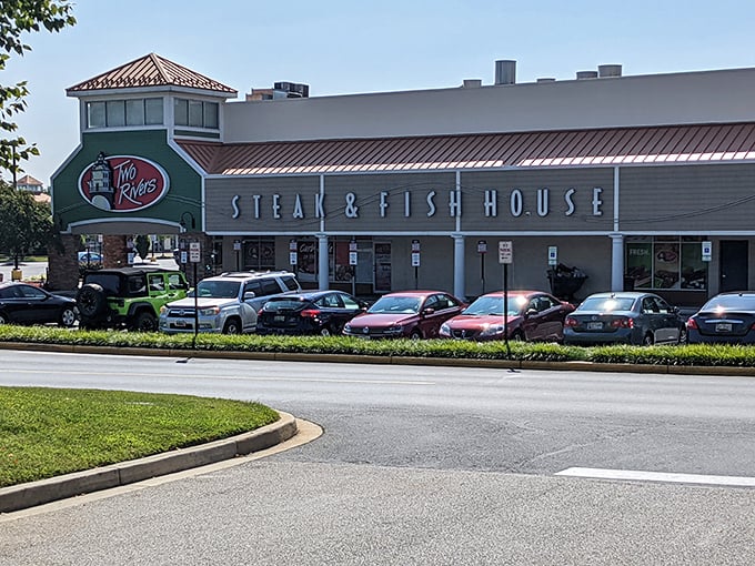 Clean lines and big flavors - sometimes the best steaks come from unexpected places.