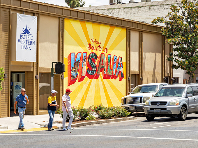 Classic Americana thrives in Visalia's welcoming neighborhoods, where front porches and tree-lined streets create picture-perfect living.