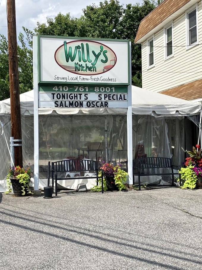 Those colorful flower boxes hint at the care and attention that goes into every crispy piece inside.