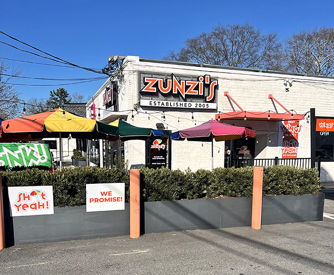 "Sh*t Yeah!" isn't just their sauce name&mdash;it's what you'll say after one bite at Zunzi's vibrant Atlanta outpost.