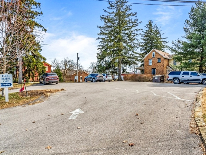 Small-town parking with big-time charm &ndash; where finding a spot is never the three-act drama it becomes in cities.