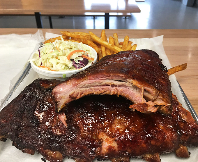 These ribs don't just fall off the bone &ndash; they practically leap into your mouth with a perfect smoke ring that would make competitive pitmasters weep with joy.