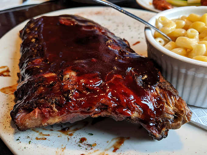 These ribs don't just fall off the bone &ndash; they practically leap into your mouth, glazed with a sauce that balances sweet and tangy notes perfectly.