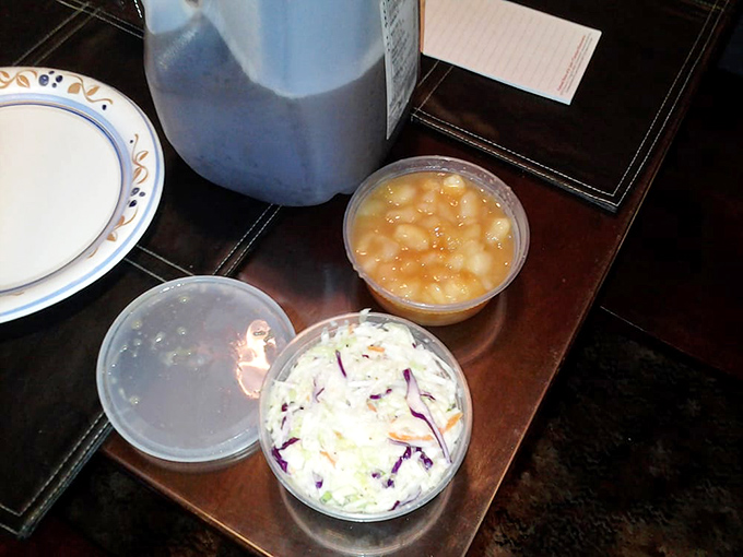 Side dish royalty! These creamy baked apples and tangy coleslaw aren't just supporting players&mdash;they're scene-stealers worthy of their own spotlight. 