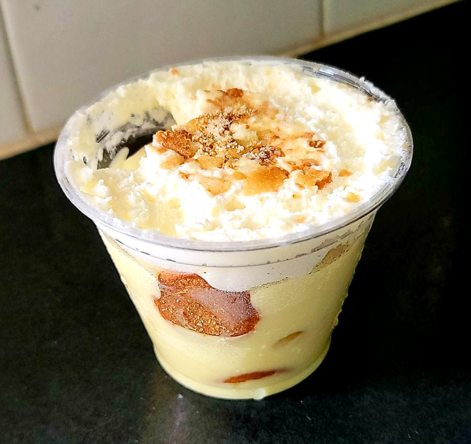 This banana pudding isn't just dessert, it's therapy in a cup. Layers of comfort that somehow taste like childhood memories and southern sunshine.