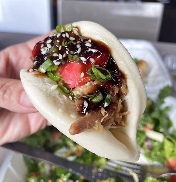 This bao bun doesn't just melt in your mouth&mdash;it stages a flavor revolution complete with the perfect balance of savory filling and pillowy dough.