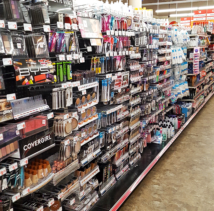 Hollywood glamour meets Pittsburgh practicality in this beauty aisle where COVERGIRL products don't require a celebrity's budget.