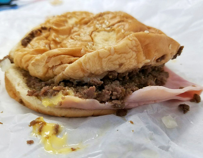 Meet the Big Jim: a double-decker testament to the belief that sometimes more is exactly the right amount.