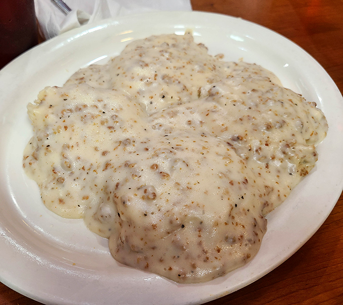 Biscuits and gravy that doesn't just stick to your ribs &ndash; it sends a thank-you note and asks when it can visit again.