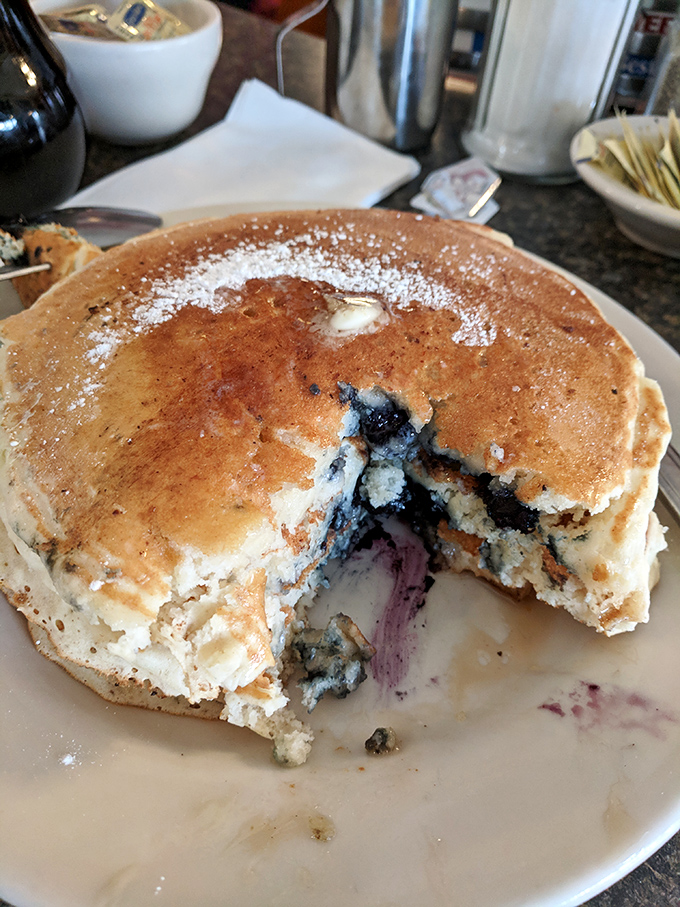 These blueberry pancakes aren't just breakfast, they're an event&mdash;fluffy enough to use as a pillow but too delicious to waste on sleep.