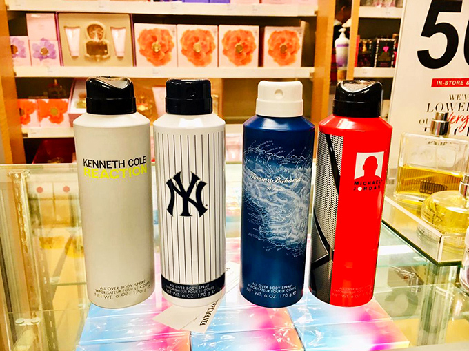 The modern man's cologne counter &ndash; where the eternal question "Do I want to smell like the ocean, a forest, or a Yankees game?" is finally answered.