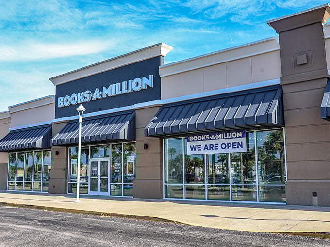 Books-A-Million: where retirees find beach reads, travel guides, and comfortable chairs for those "I'm just resting my eyes" moments between shopping errands.