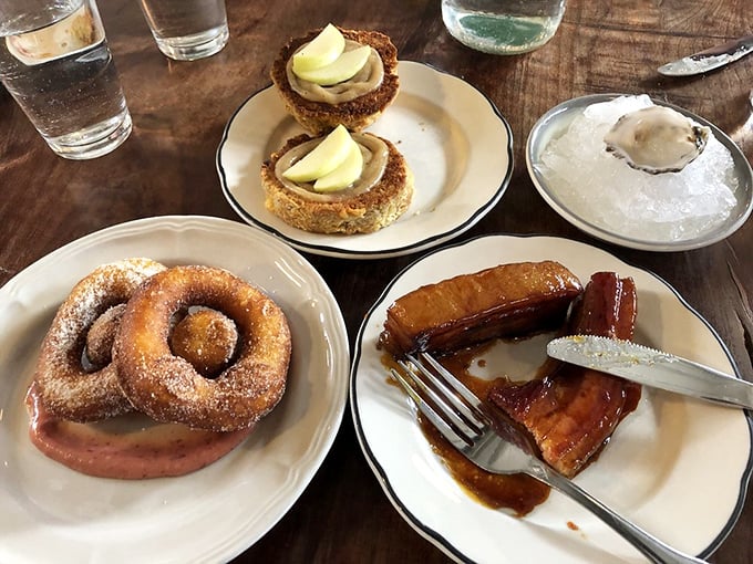Breakfast pastries that make you question every relationship you've had with carbs before. That cinnamon roll is giving "commitment material" vibes.