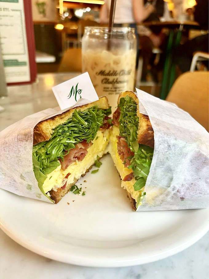 Breakfast sandwiches so photogenic they deserve their own Instagram account, yet humble enough to eat without a napkin tuxedo.