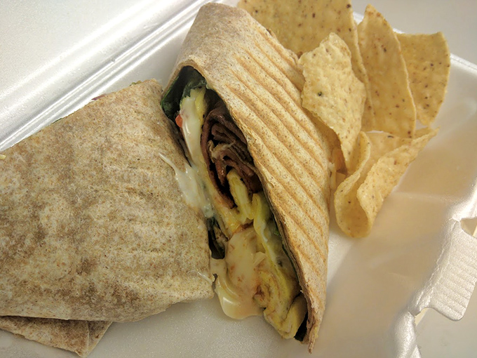 This breakfast wrap doesn't just start your day&mdash;it launches it into orbit with savory fillings and melty cheese tucked into a warm tortilla.