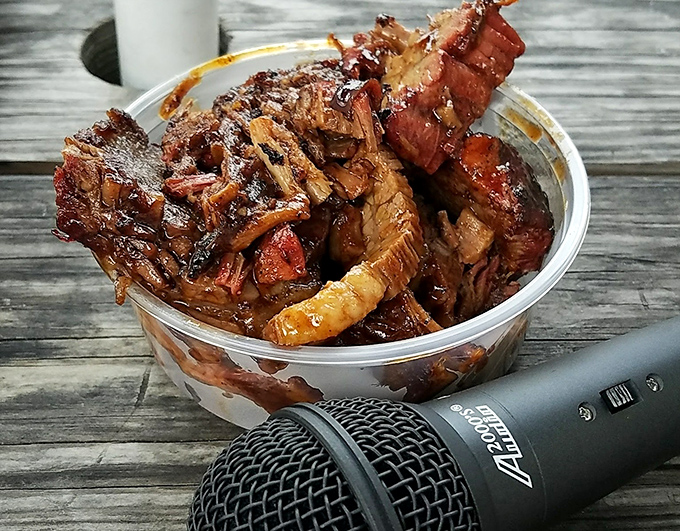 This isn't just brisket &ndash; it's a time capsule of smoke, patience, and pitmaster wisdom, served in a humble container that can barely contain its glory.