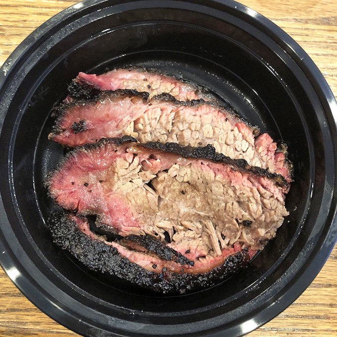 Brisket that doesn't just speak of patience but practically writes poetry about it &ndash; that smoke ring is the barbecue equivalent of a Pulitzer.